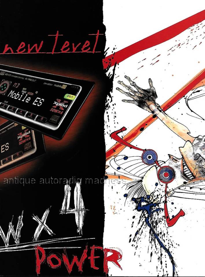 Car stereo SONY vintage catalog 2000-1